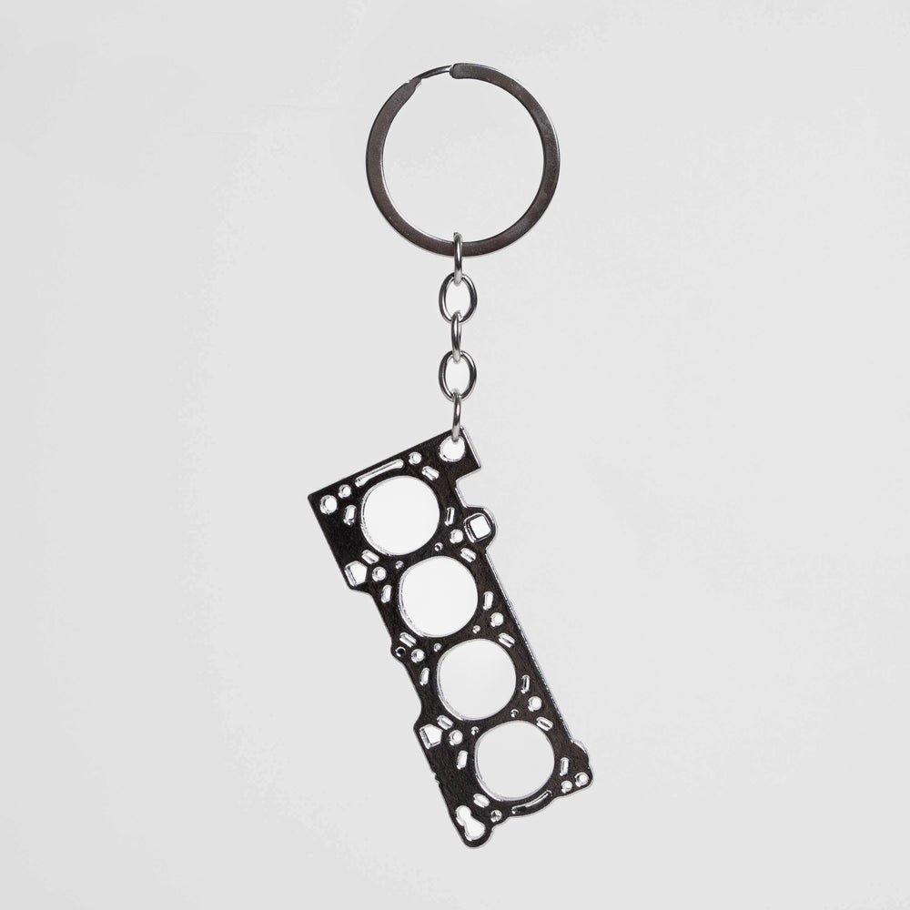 Engine Top Block Keychain