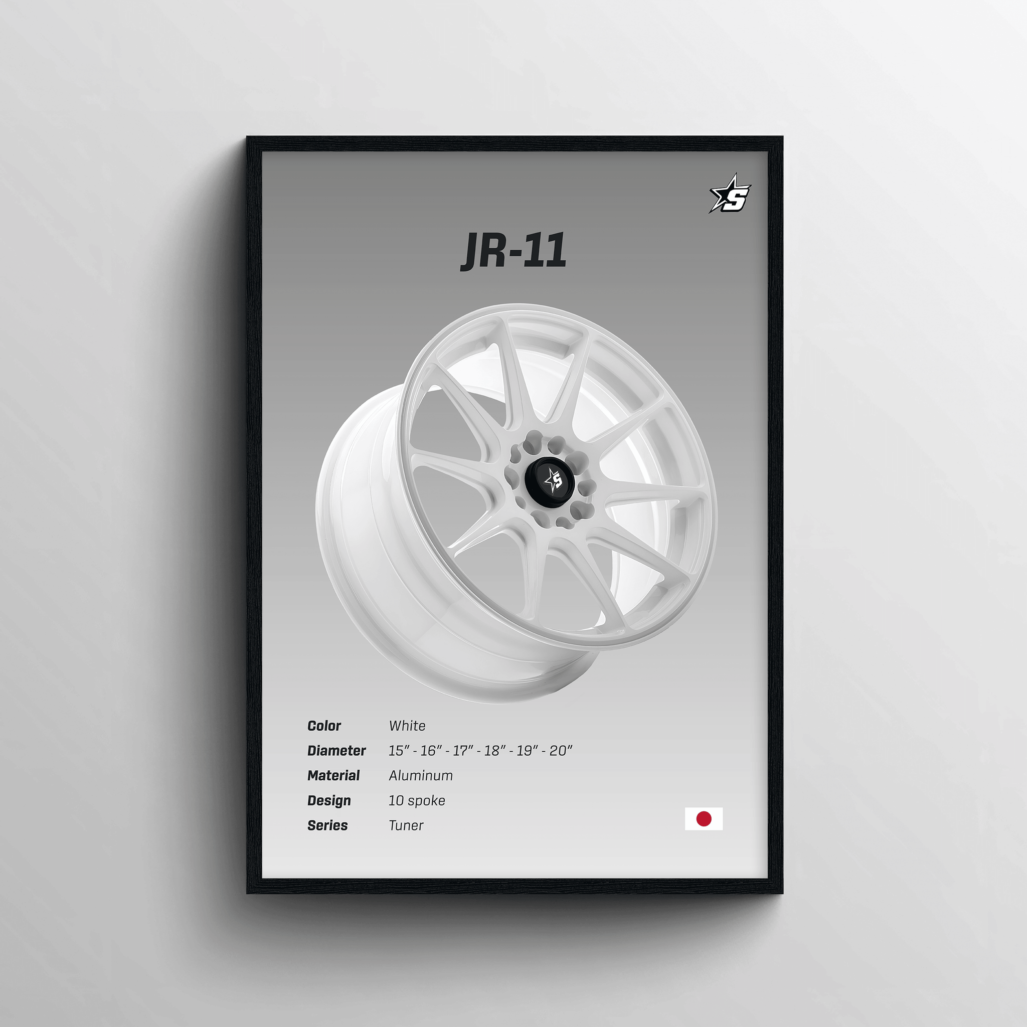 JAPAN RACING JR11 WHITE