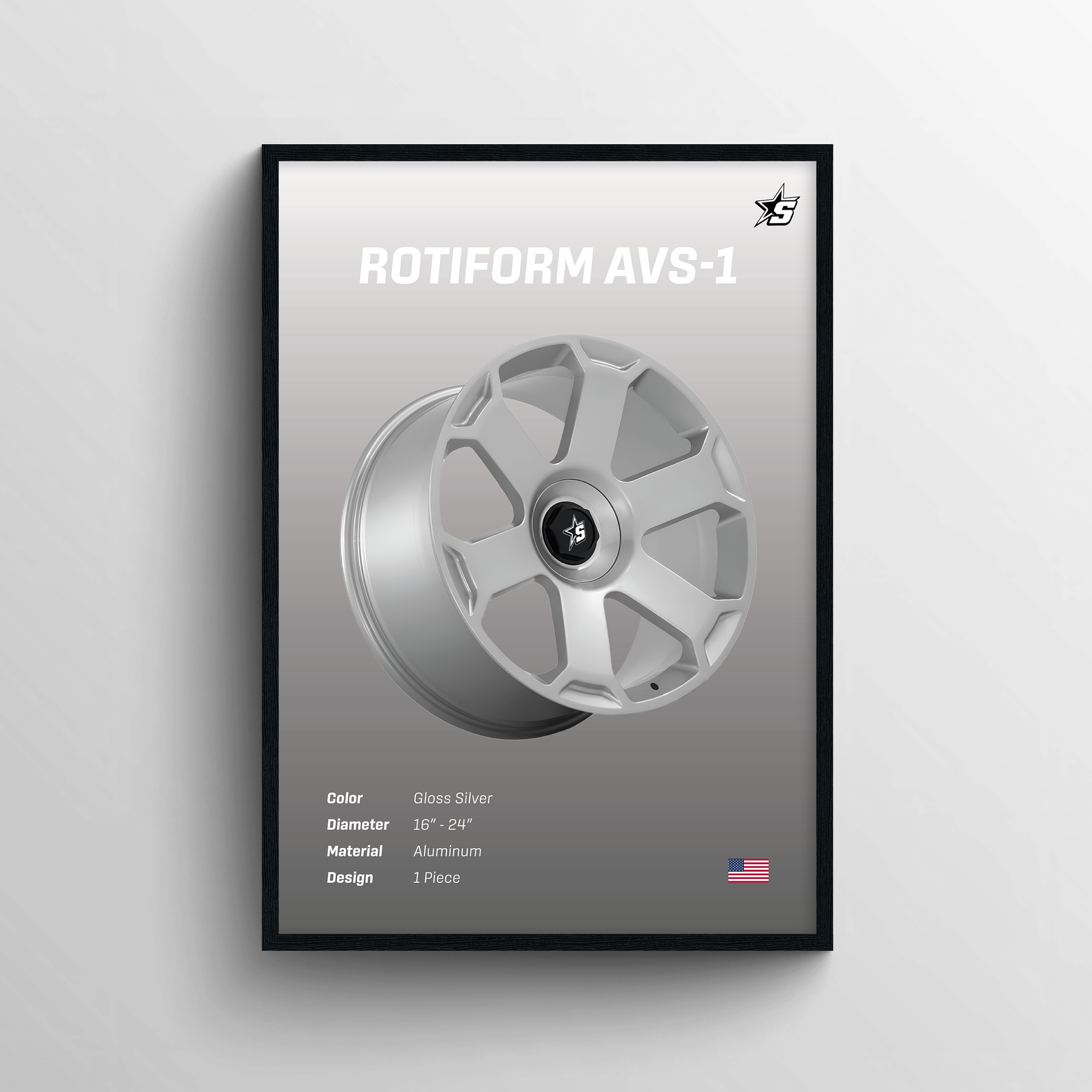 ROTIFORM AVS-1 Silver