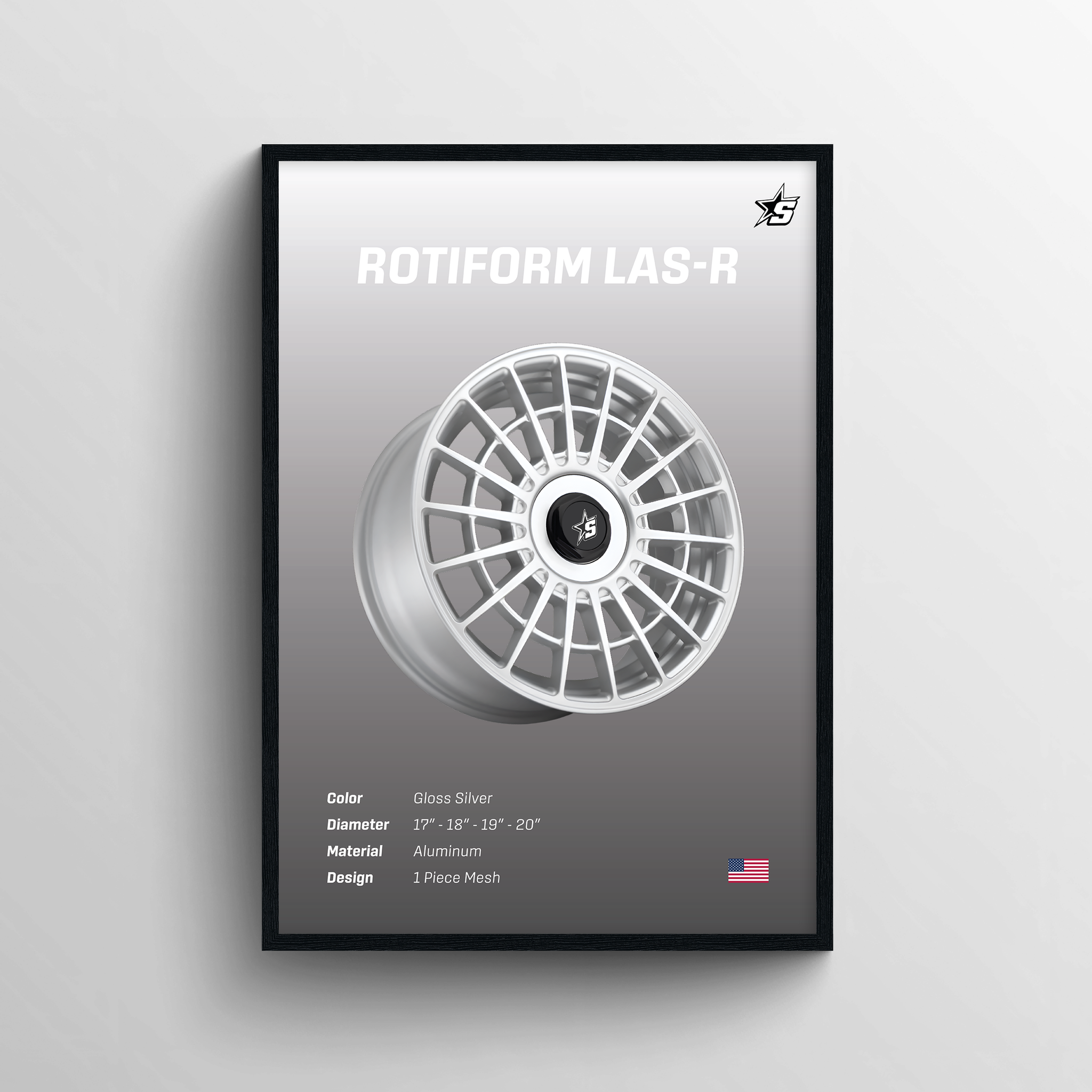 ROTIFORM LAS-R Silver