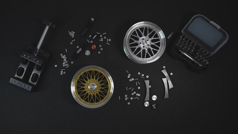 StanceRims - Handcrafted Forged Aluminum Scale Model Rims